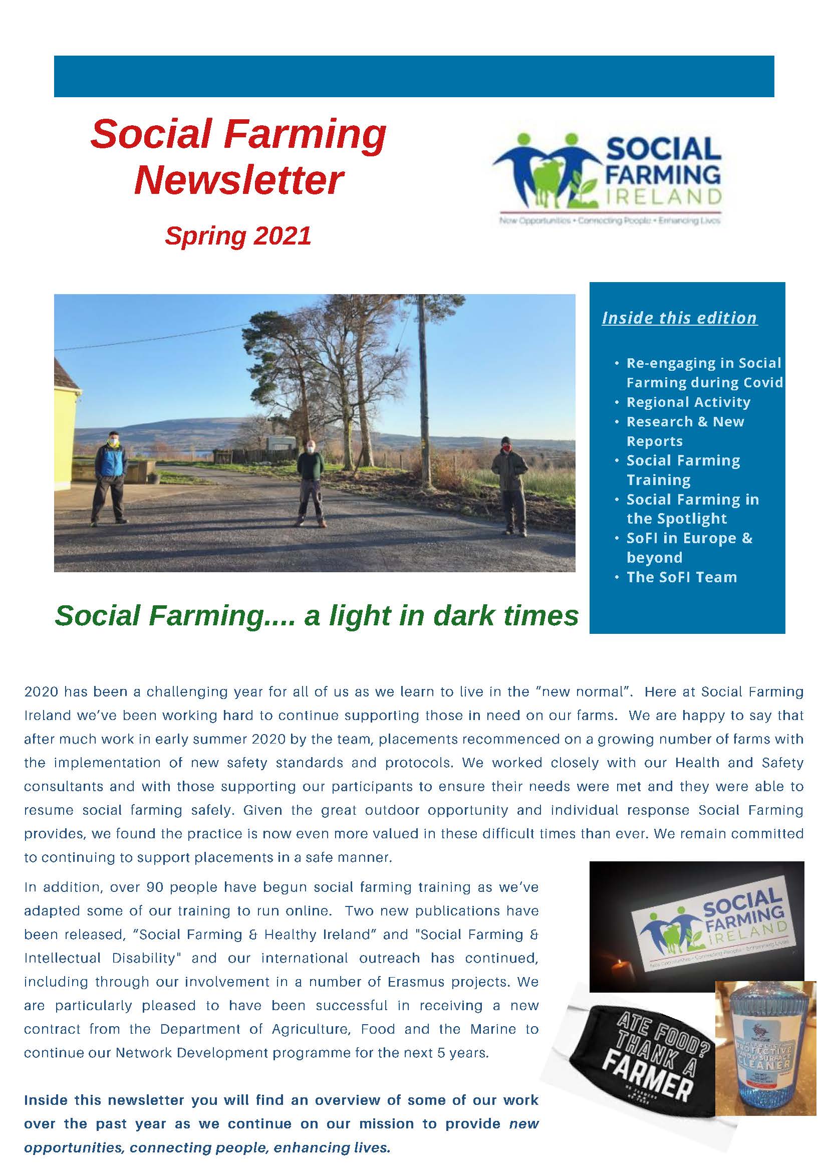 Newsletters - Social Farming Ireland